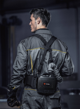 Маска сварочная с подачей воздуха Tecmen ADF 815S TM16 PAPR (черная ...