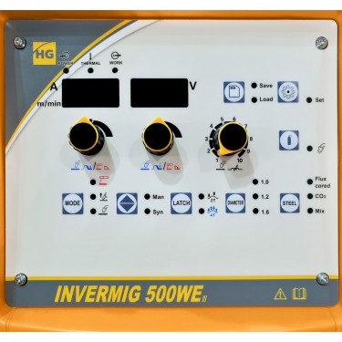 Сварочный полуавтомат HUGONG INVERMIG 500WE III (цифровой подающий, БЖО ...